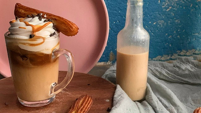 Churro Iced Coffee