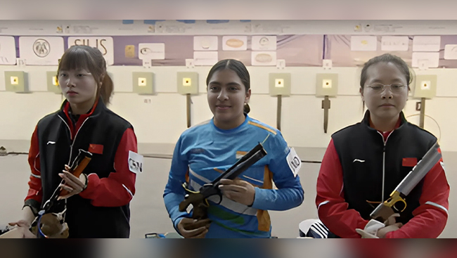 Shooting World Cup: Suruchi makes her mark with classy gold in women’s ...