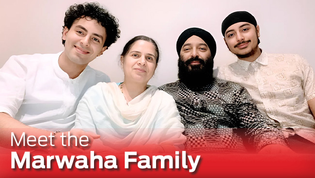 Meet The Marwaha Family