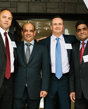 Daljit Thind hosts Justin Trudeau for Private Dinner