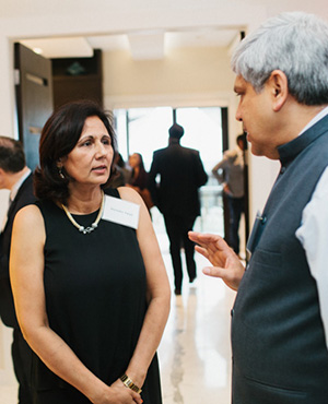 Daljit Thind hosts Justin Trudeau for Private Dinner