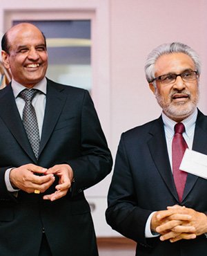 Daljit Thind hosts Justin Trudeau for Private Dinner