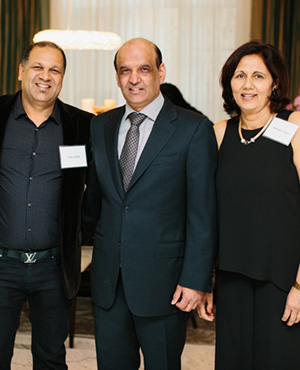 Daljit Thind hosts Justin Trudeau for Private Dinner