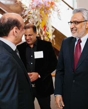 Daljit Thind hosts Justin Trudeau for Private Dinner