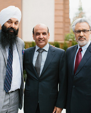 Daljit Thind hosts Justin Trudeau for Private Dinner