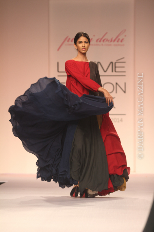 LFW 2014- Purvi Doshi Collection